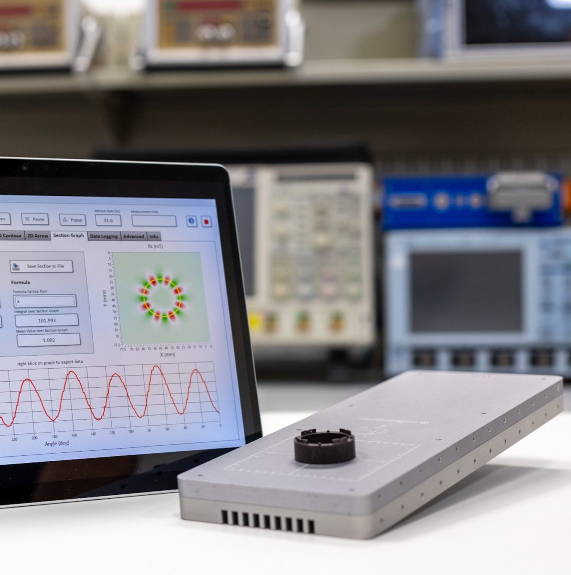 Hall Magnetic Field Camera HallinSight® - MetroLab